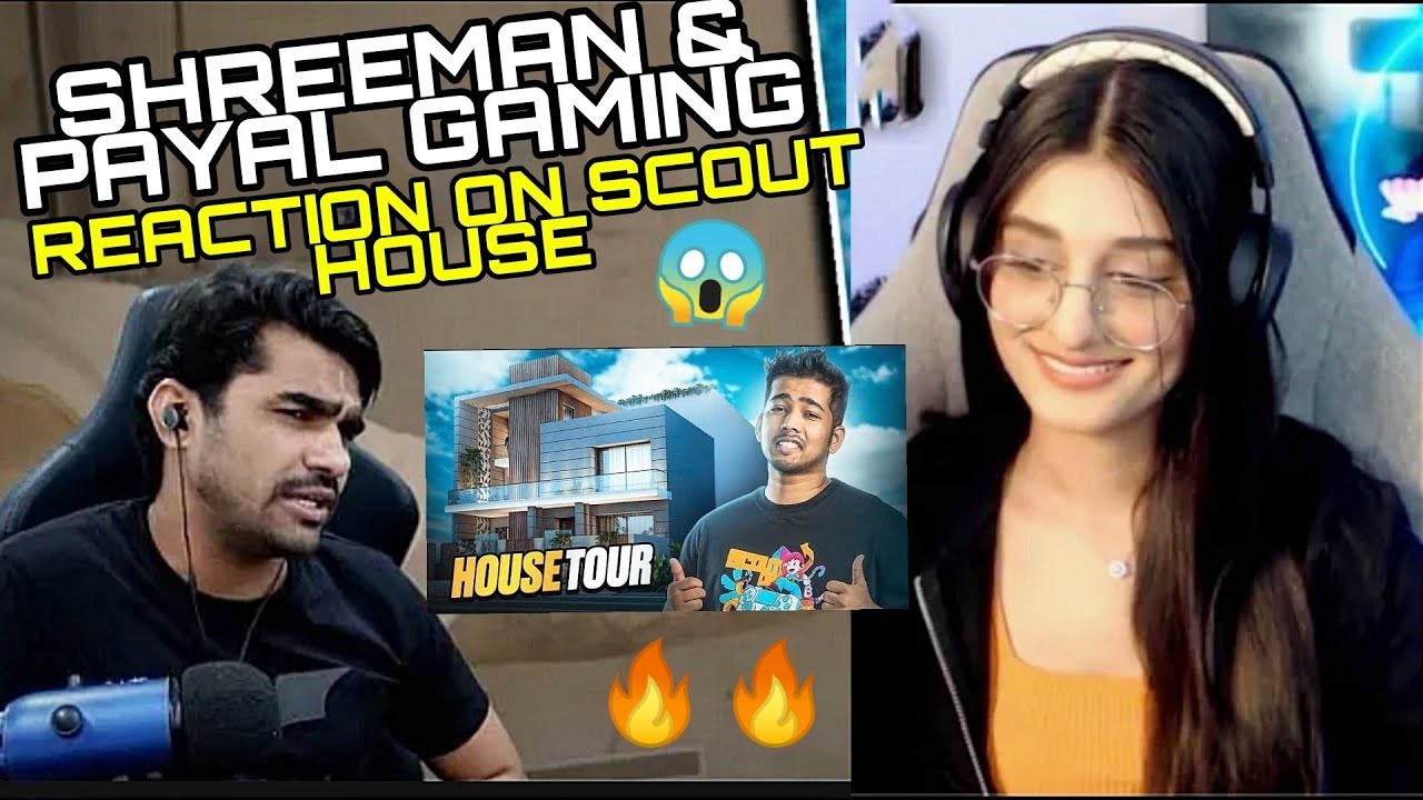 Shreeman & payal gaming shocked 🤯 seeing scout house 🏠 - YouTube