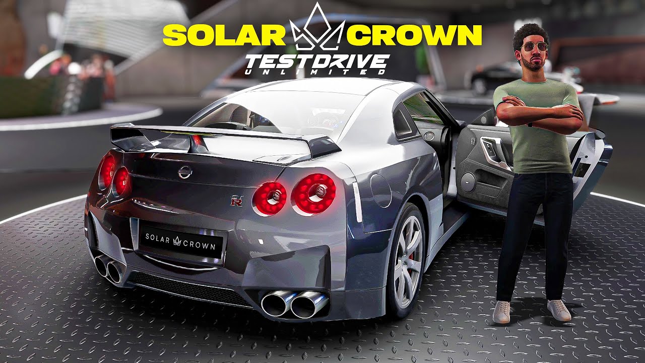 Test Drive Unlimited Solar Crown EARLY Gameplay! (On Wheel ...