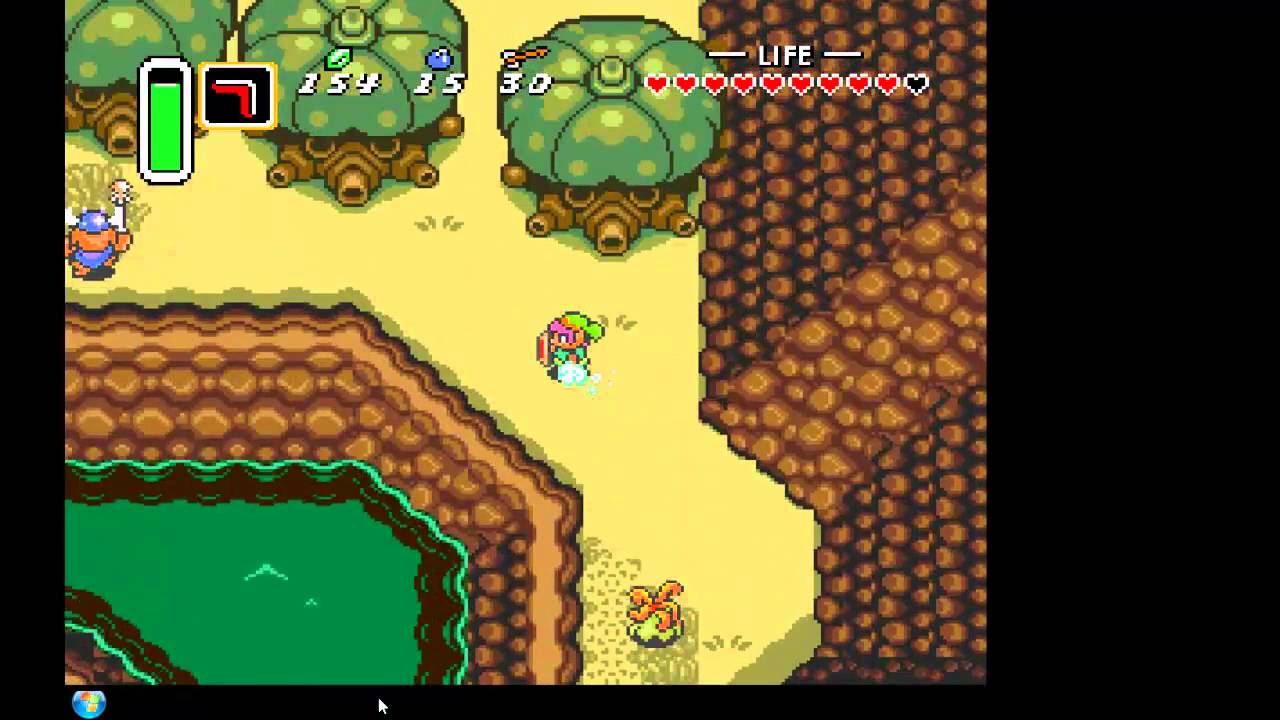 A Link to The Past Walkthrough Part 9: The Quake Medallion, piece of ...