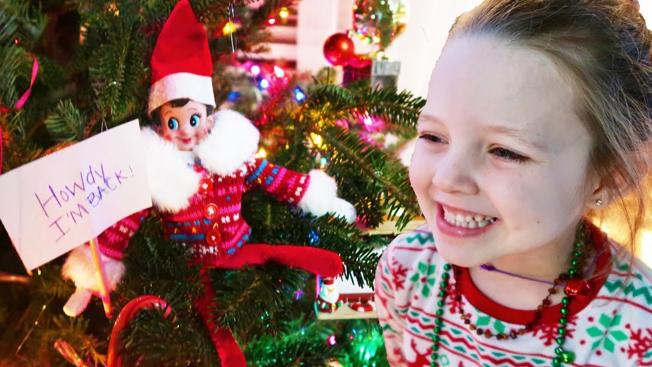 OUR ELF ON THE SHELF IS BACK! - YouTube