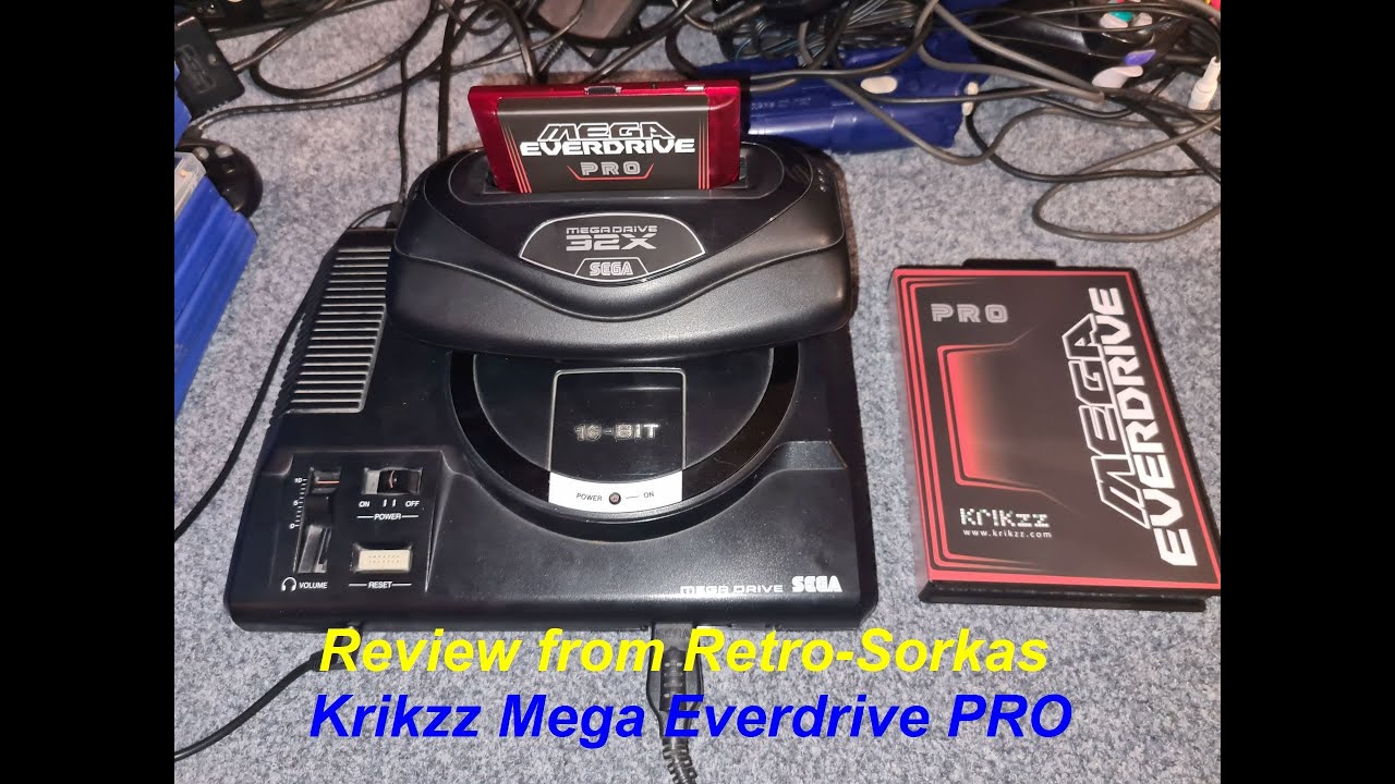 Krikzz Mega Everdrive PRO Apzvalga (Lithuanina language) - YouTube