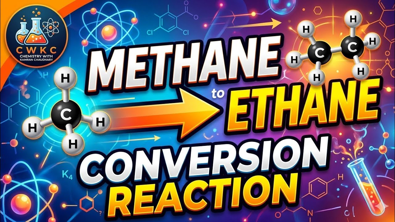 methane to ethane | methane to ethane conversion reaction | methane to ...