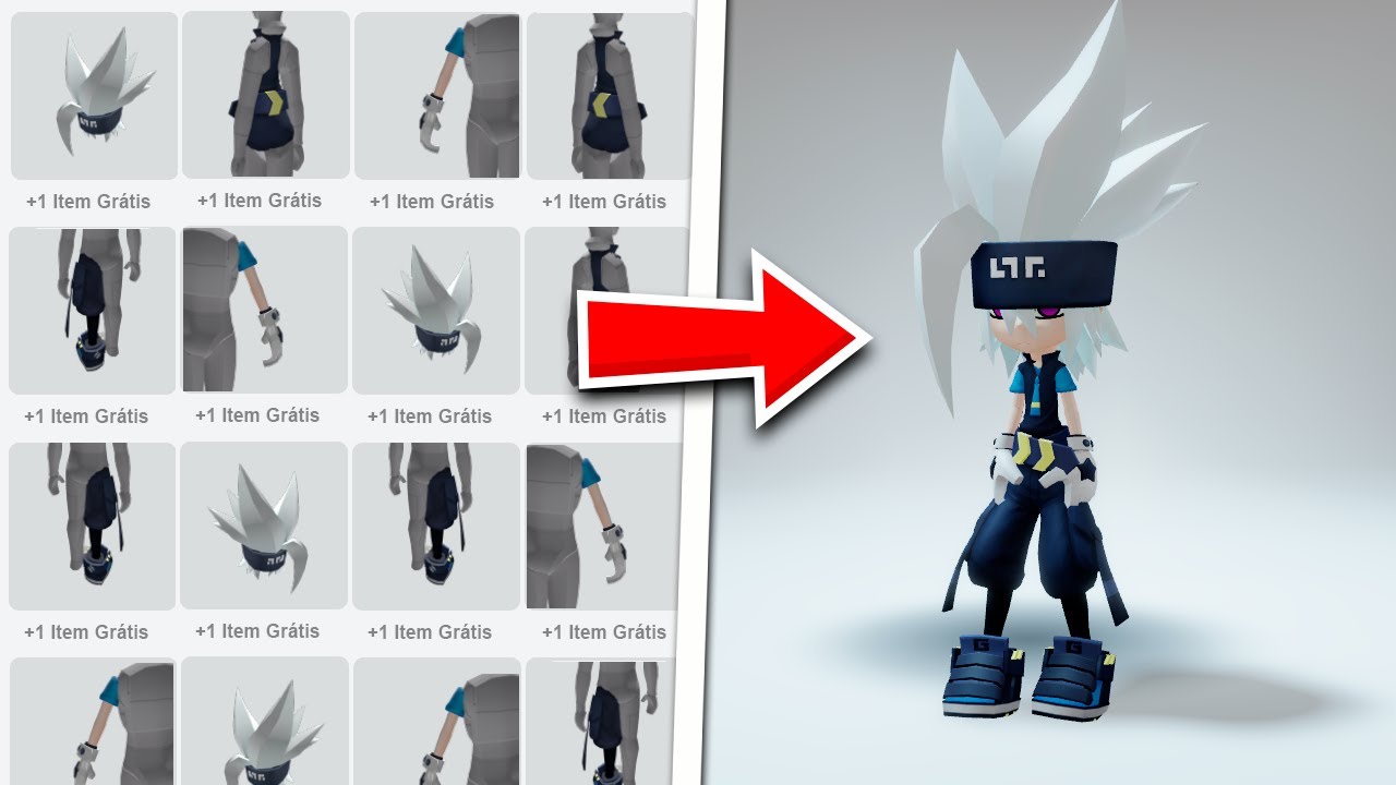 (NOVO) COMO CONSEGUIR UM MINI AVATAR NINJA? | ITENS GRÁTIS NO ROBLOX ...