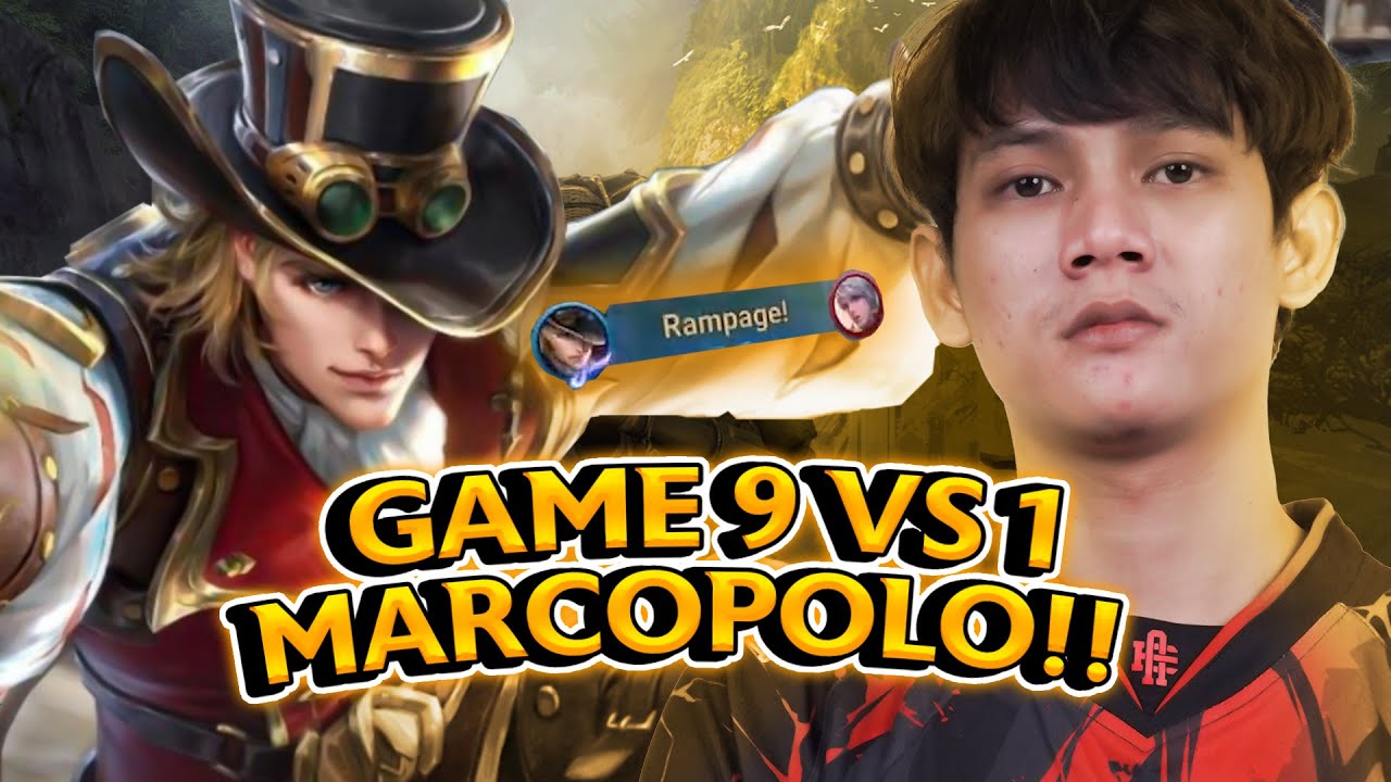 IHH LUCU BANGET MARCOPOLO!! 9 VS 1 WOYLAH CIK!! Honor Of Kings ...