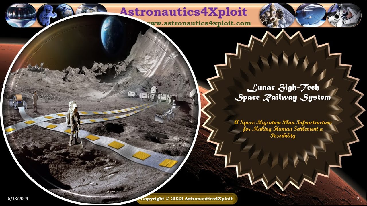Lunar High-Tech Space Railway System: Space Infrastructure for Making ...