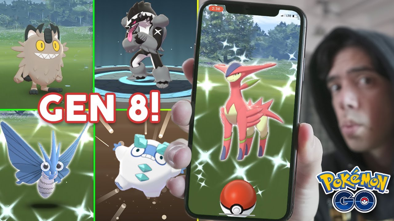 GEN 8 POKÉMON + 8 NEW SHINIES IN POKÉMON GO!! 5-WEEK THROWBACK RESEARCH ...