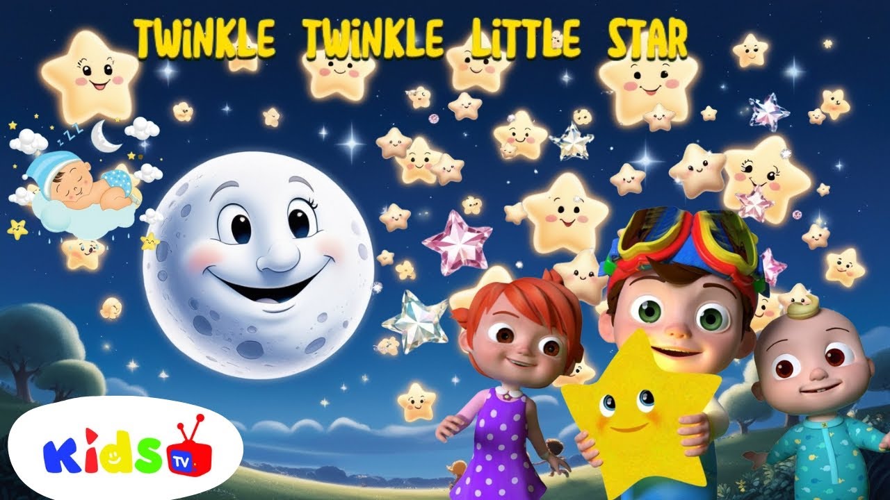 Twinkle Twinkle Little Star | Nursery Rhyme for Kids | Educational ...