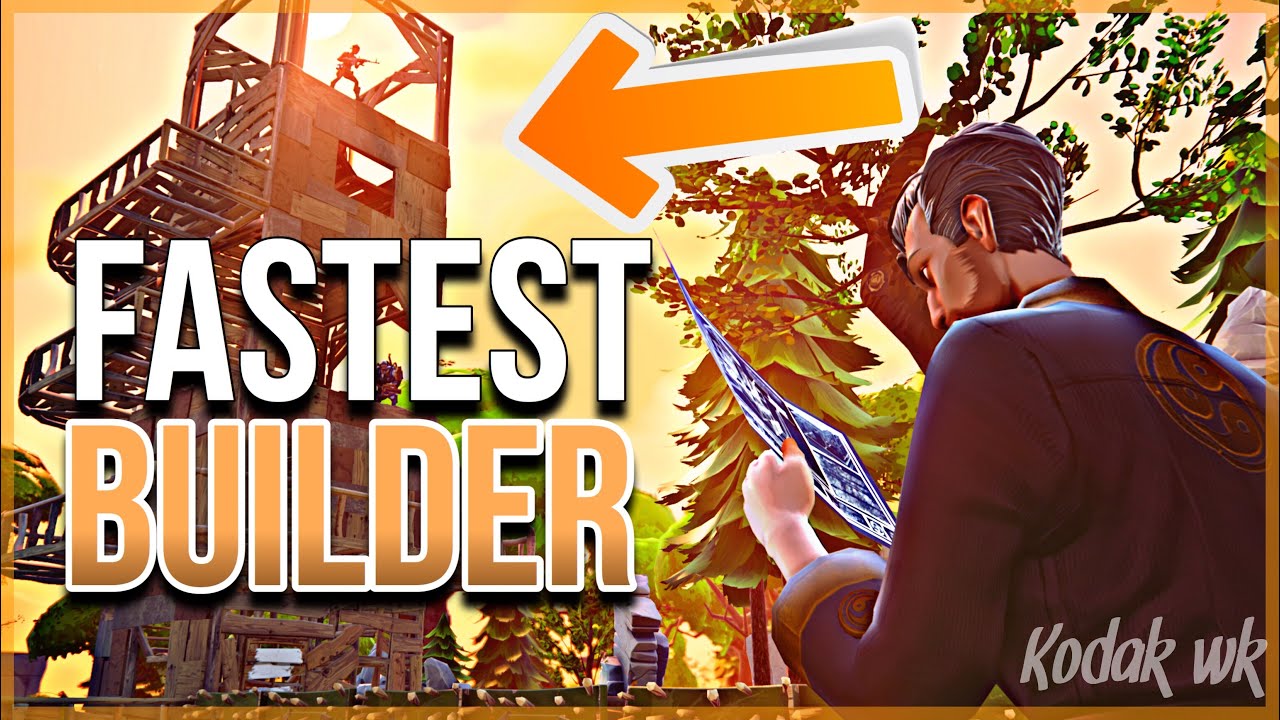 Fortnite FASTEST Console Builder | Best PS4 Builder/Player (Fortnite ...