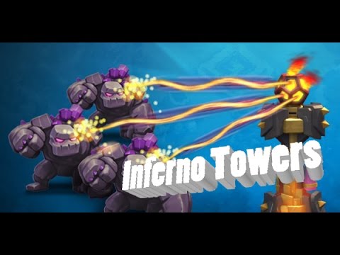 Single Target Inferno Towers - YouTube