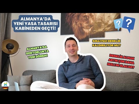 Sınavsız Denklik Tarih Mi Oluyor? - Almanya'da Doktorluk