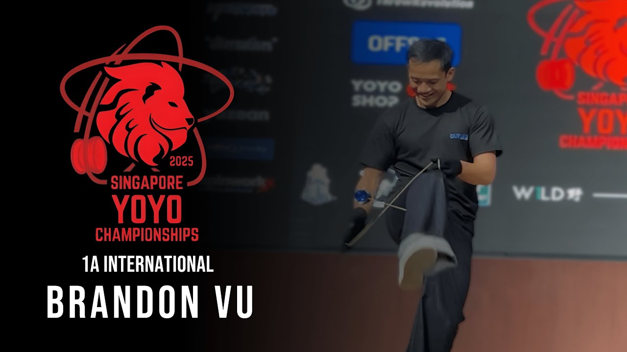 Brandon Vu - 2nd Place - 1A Open - 2025 Singapore National Yoyo Contest ...
