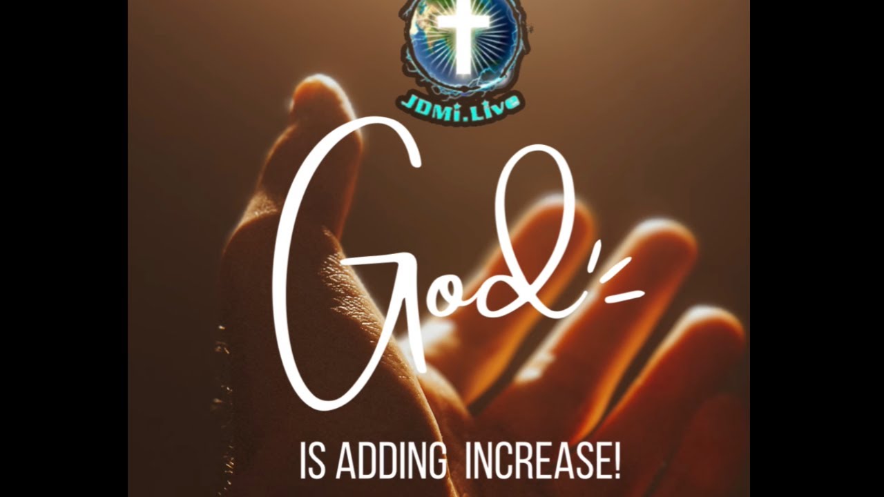 “God Is Adding Increase” Don’t Miss This! 6pm CT/ 7 pm ET #God #Love # ...
