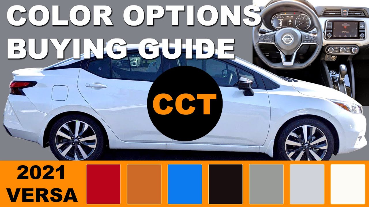 2020 Nissan Versa - Color Options Buying Guide - YouTube