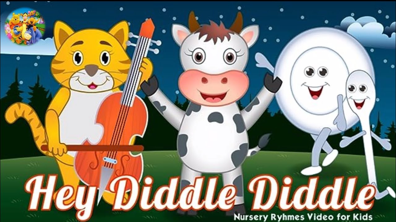 Hey Diddle diddle /Hey Diddle diddle nursery rhyme/Hey Diddle diddle by ...