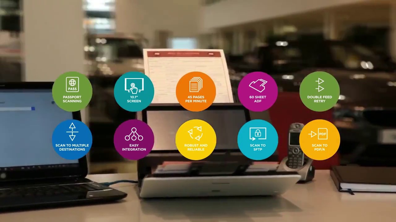 Canon imageFORMULA ScanFront 400 - YouTube