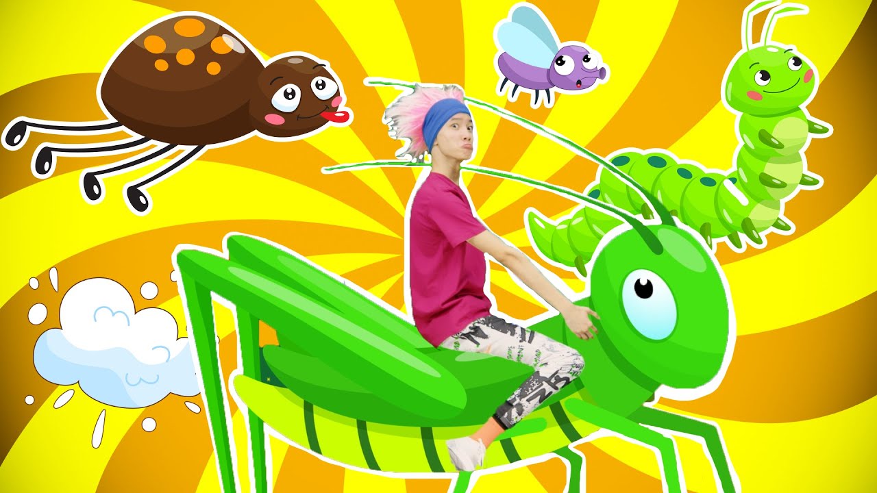 Insects Race Kids Songs Choo Choo TV & Nursery Rhymes - YouTube