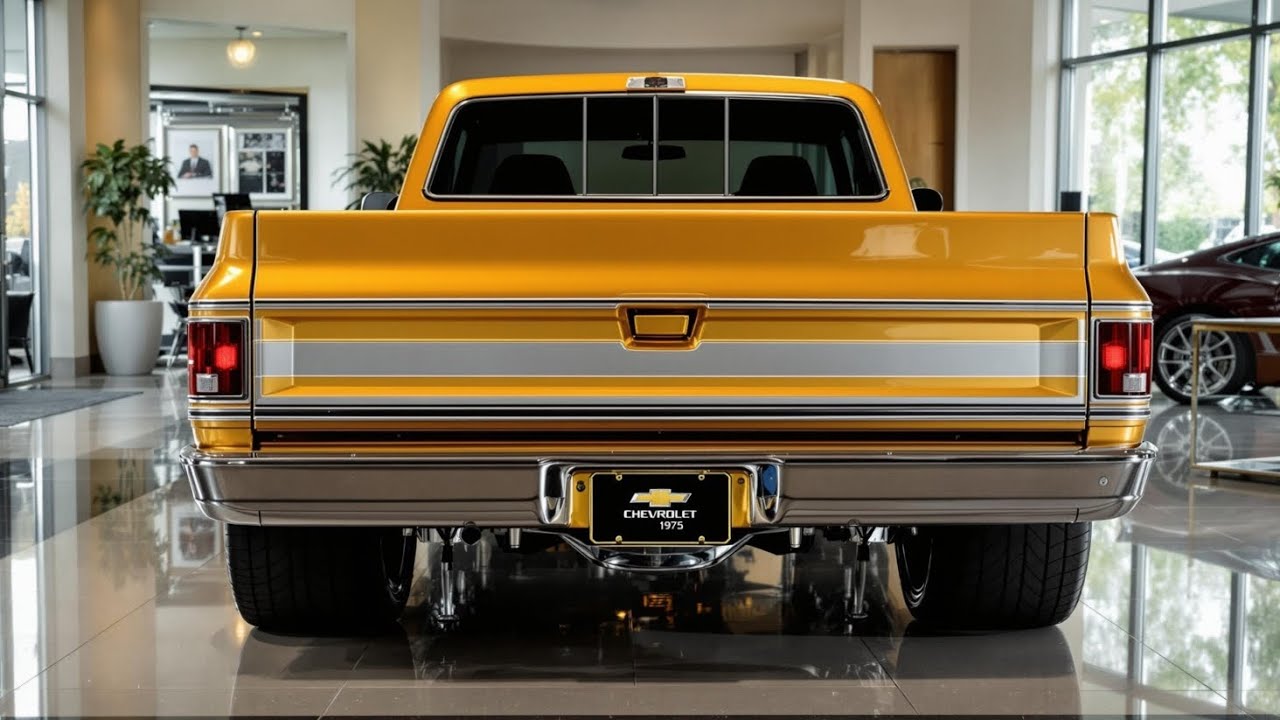 Look Inside This Pristine 1975 Chevrolet C10 - YouTube