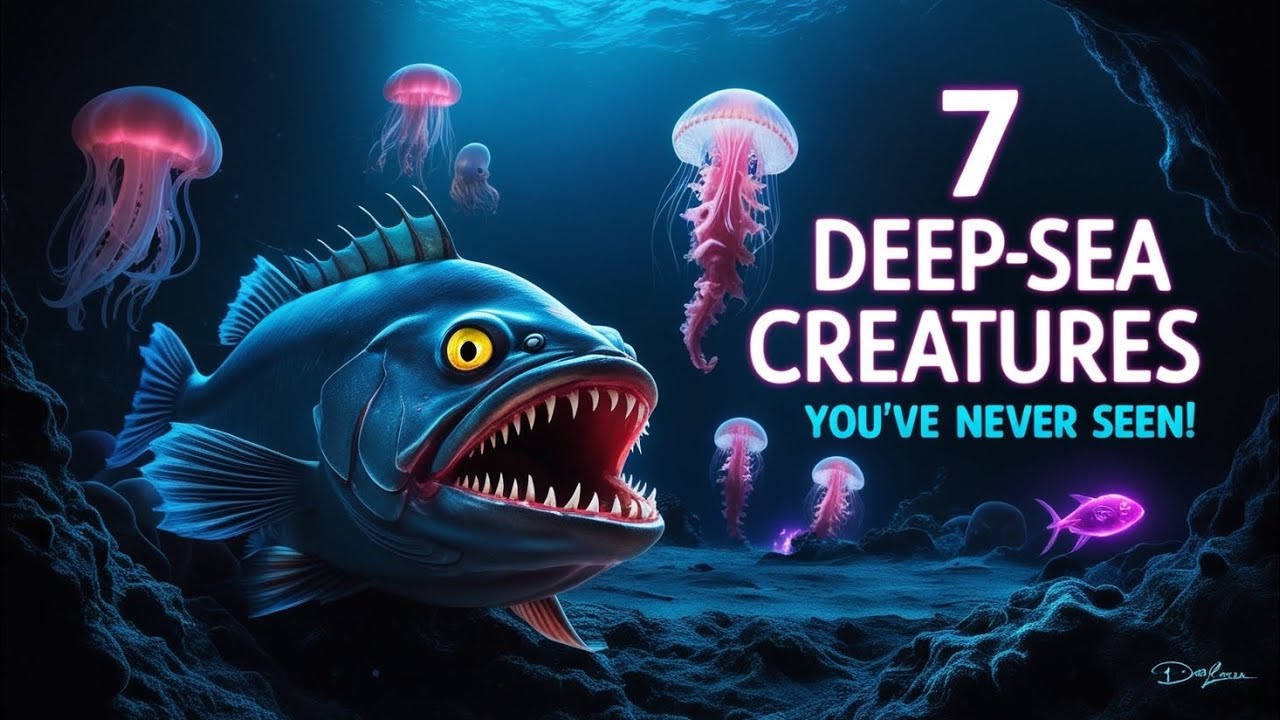 7 Mysterious Deep-Sea Creatures You Won’t Believe Exist! 🌊👀😱 - YouTube