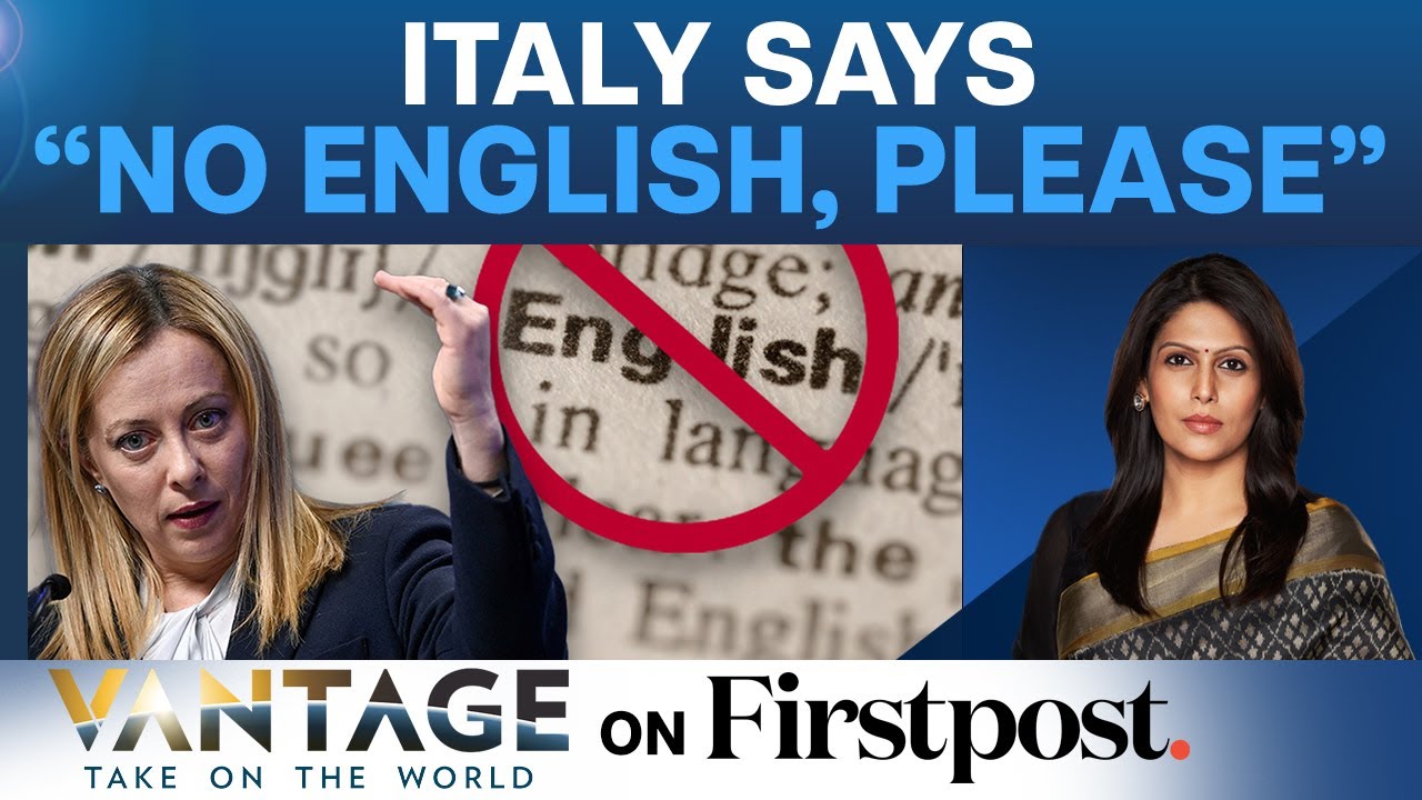 Italy Aims to Ban The Use of English. Here’s How | Vantage with Palki Sharma - YouTube