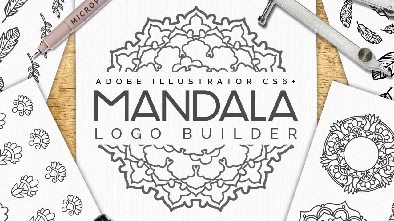 Building Mandala Logos in Illustrator CS6 - YouTube