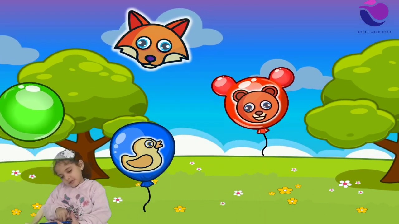 روفى تلعب لعبة الحيوانات وتكملة الصور مع rofey abdo gogo - YouTube