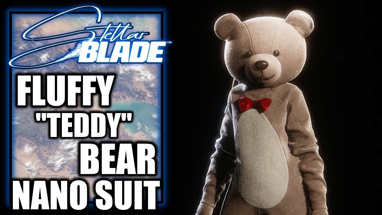 Stellar Blade - Unlock Fluffy Teddy Bear Nano Suit - Memories in the ...