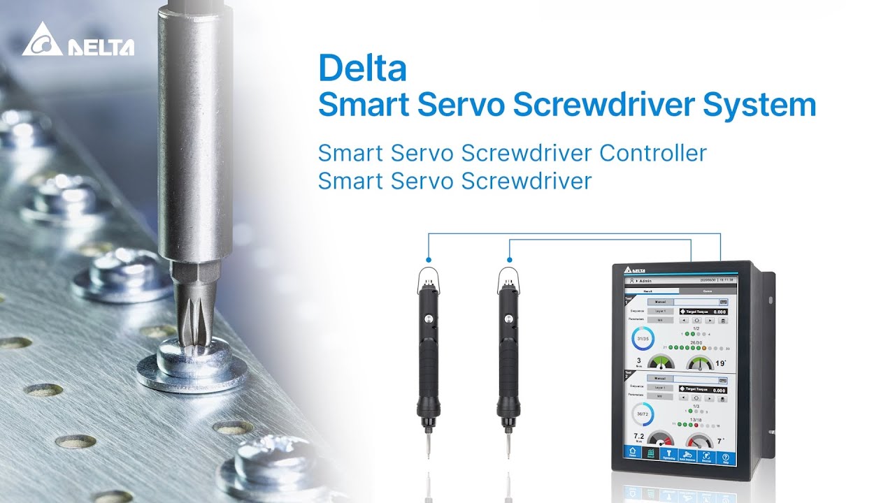 Delta Smart Servo Screwdriver System (2) - How to Create Tightening ...