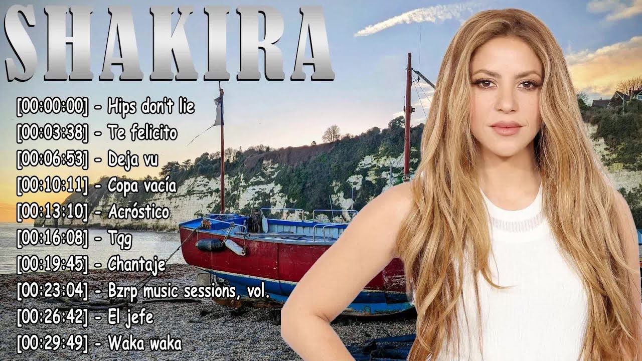 Shakira - Top 20 Hits 2025 | Best Latin Pop, Reggaeton & Dance Playlist ...