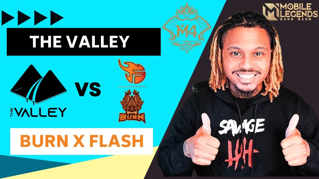 THE VALLEY VS BURN X FLASH | M4 Knockout Stage Day 3 - YouTube