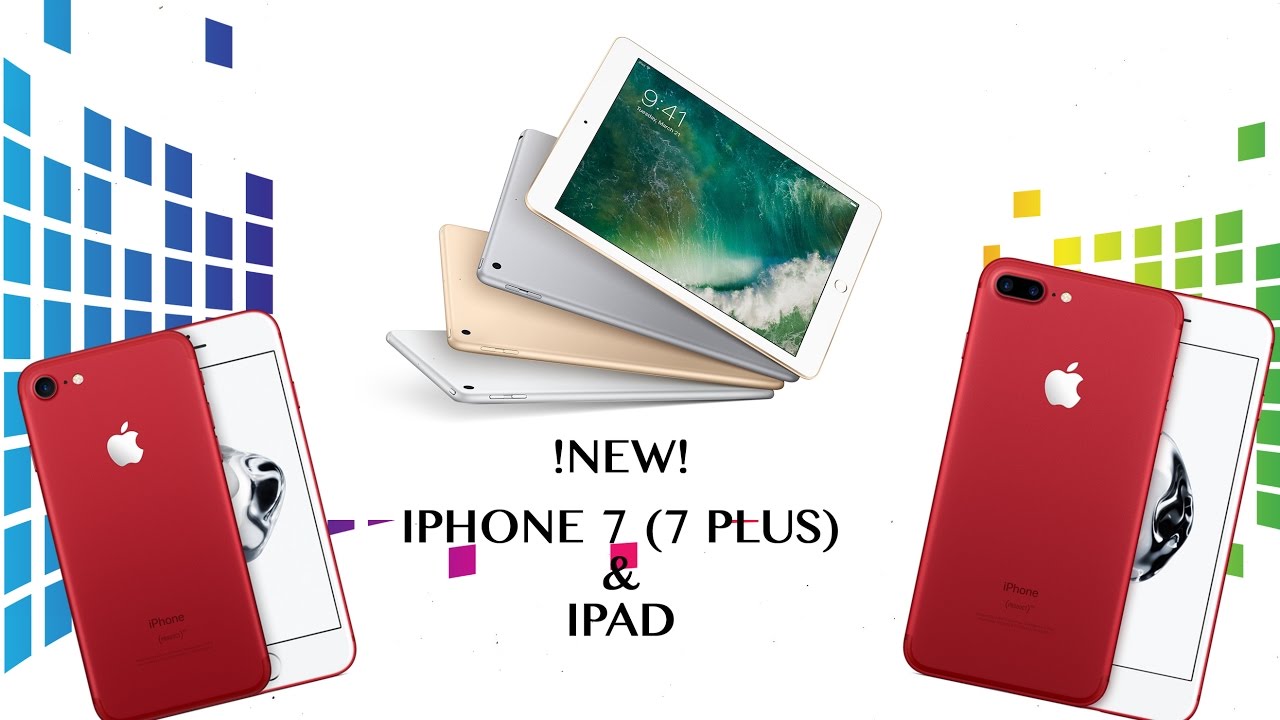 New iPad & Product (RED) iPhones - YouTube
