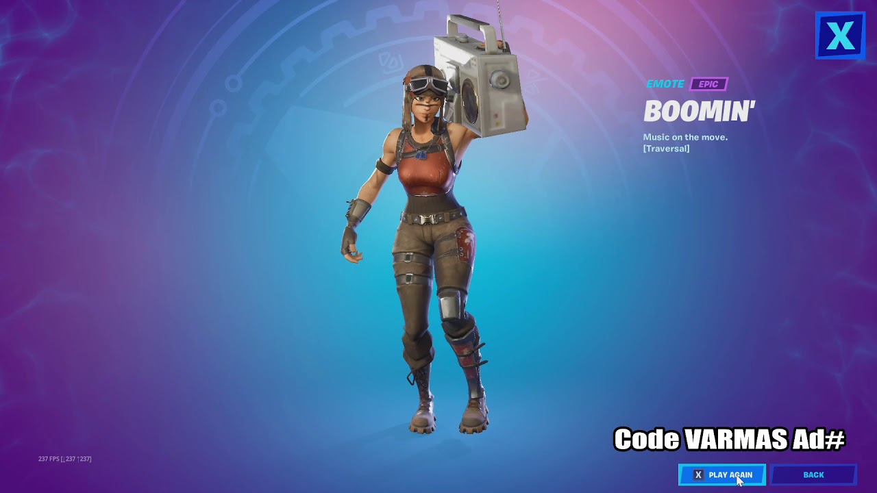 BOOMIN Emote in Fortnite Chapter 2 Season 5 - YouTube