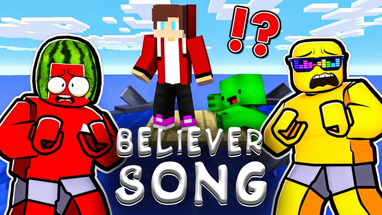 Maizen & Sunny and Melon Sing BELIEVER SONG - YouTube