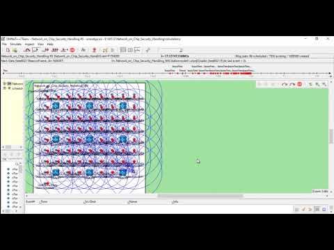 Secure Communication in Wireless Network on Chip Simulation - YouTube