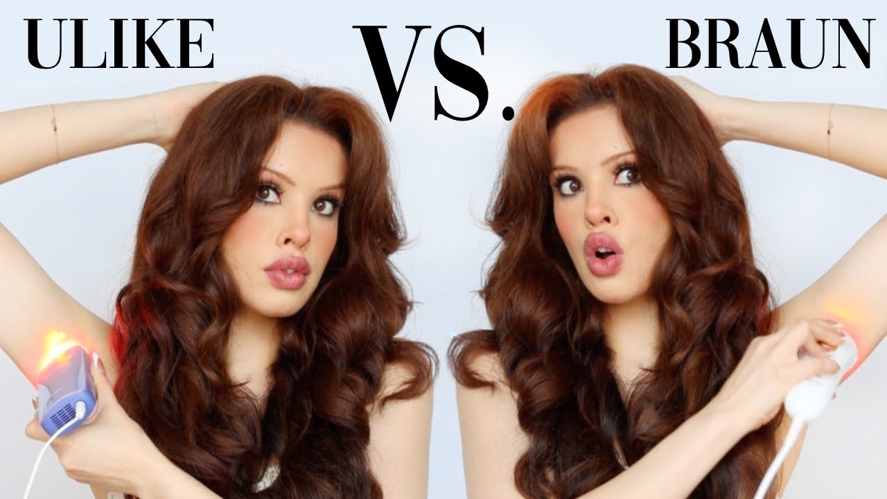 IPL Hair Removal | Ulike vs Braun Comparison - YouTube