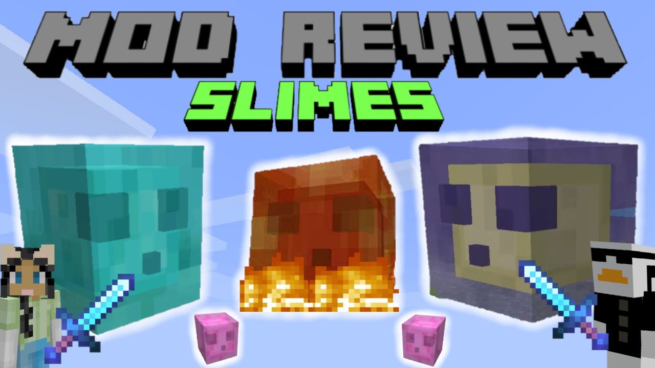 Slimier Slimes ~ Minecraft Mod Review - YouTube