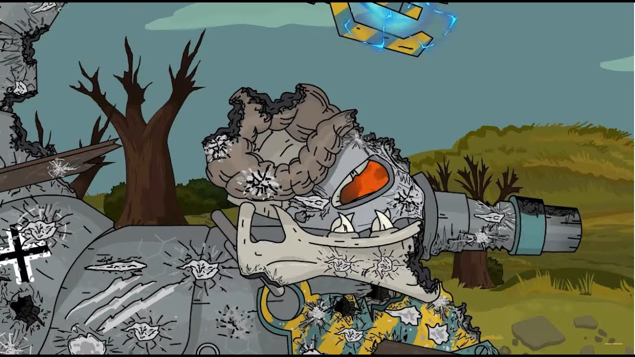 The monster factory. I need shells and fue || Phim hoạt hình về xe tăng ...