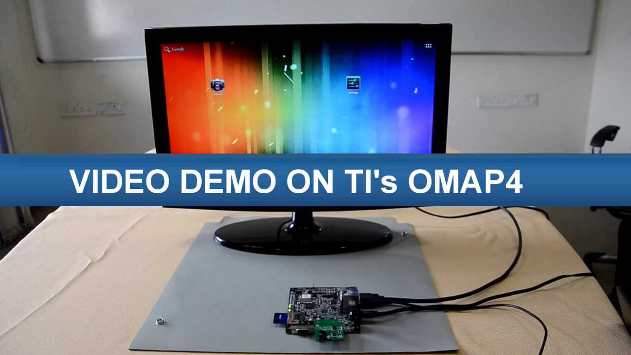 Video capture and display expertise on Texas Instruments OMAP4 - YouTube