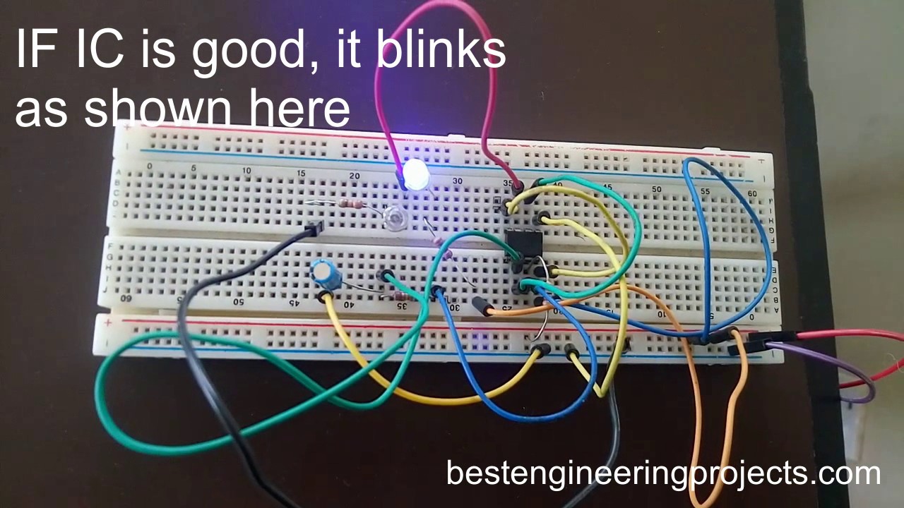 Timer ic 555 tester - YouTube