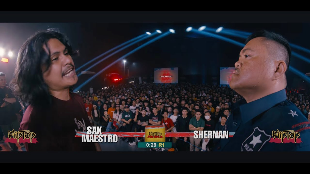 FlipTop - Shernan vs Sak Maestro - YouTube