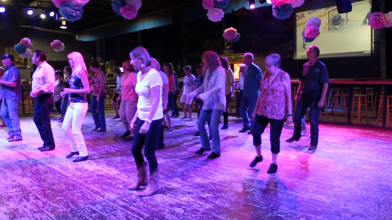 HILLBILLY BONE LINE DANCE - LED BY ROXANNE - 5/23/18 - YouTube