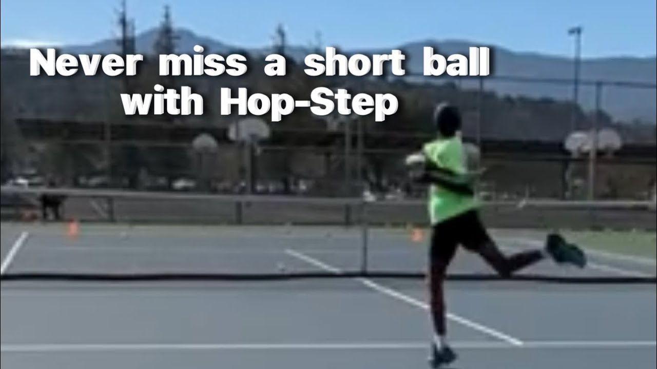 Hit winner on Short balls with hop step - YouTube