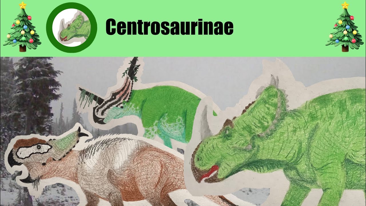 Prehistoric World Size Comparisons ( Dinosaurs ) Centrosaurinae 🎄 ...