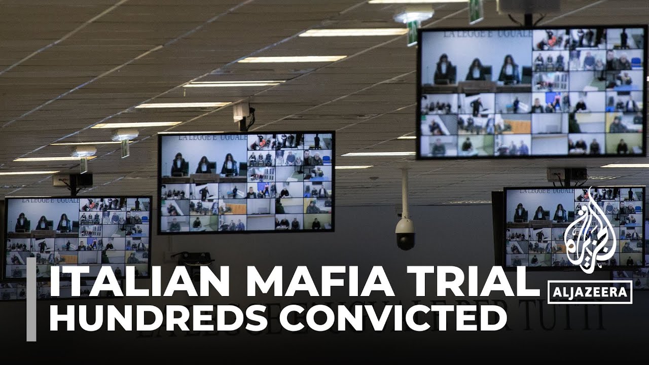 More than 230 convicted in Italy mafia trial - YouTube