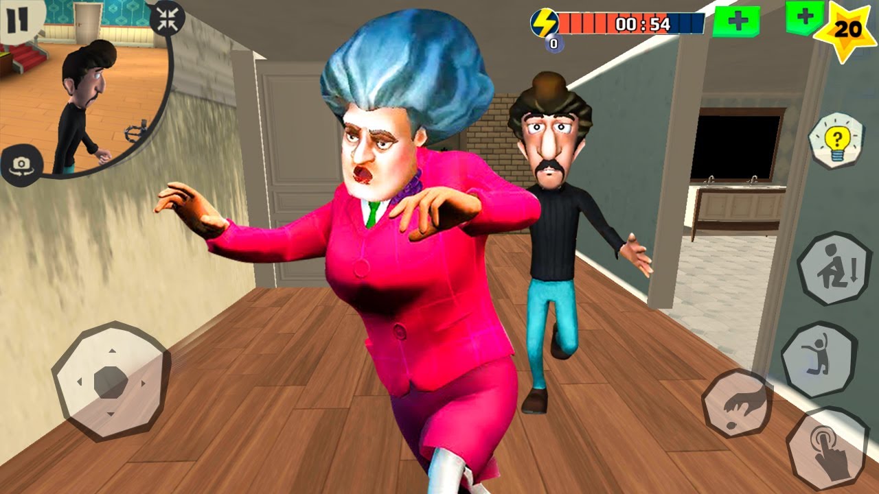 Lester against Multi Miss T in Scary Robber Home Clash House Update ...