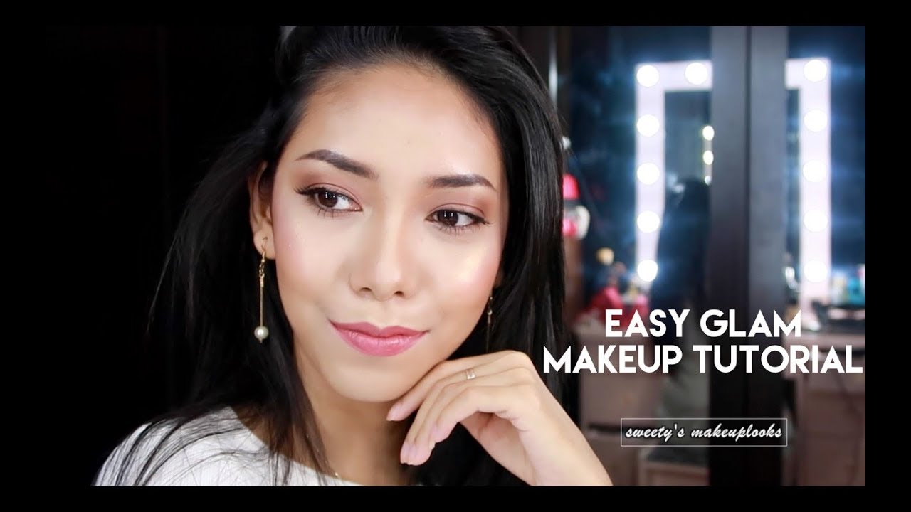 Easy Glam Makeup Look Tutorial - YouTube