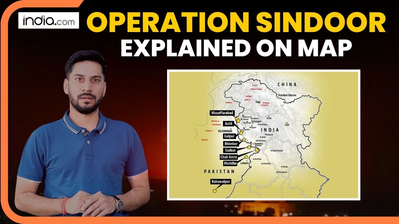 Operation Sindoor: India's Precision Strikes On Pakistan Explained On ...