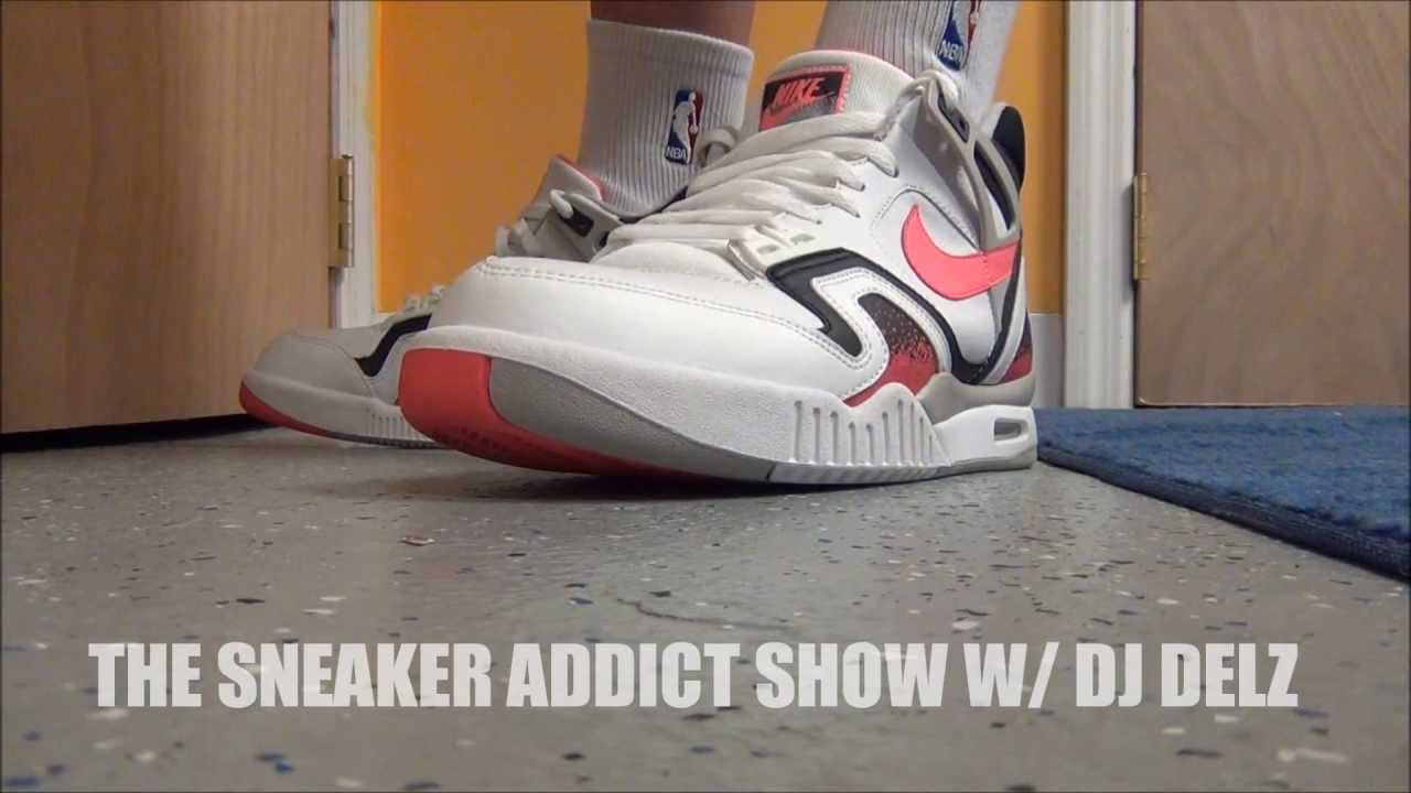 Nike Air Tech Challenge 2 II Agassi Hot Lava Shoe Review On Feet - YouTube