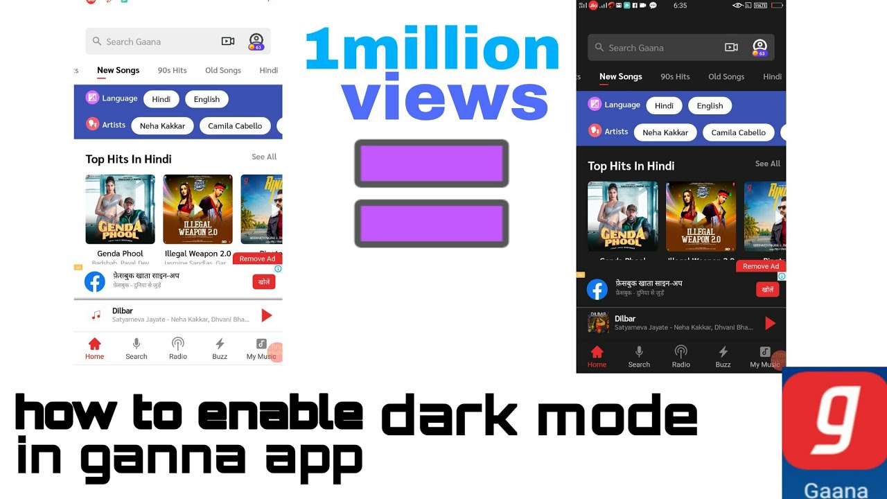 How to enable dark mode in ganna app.how to elable dark themecin ganna ...