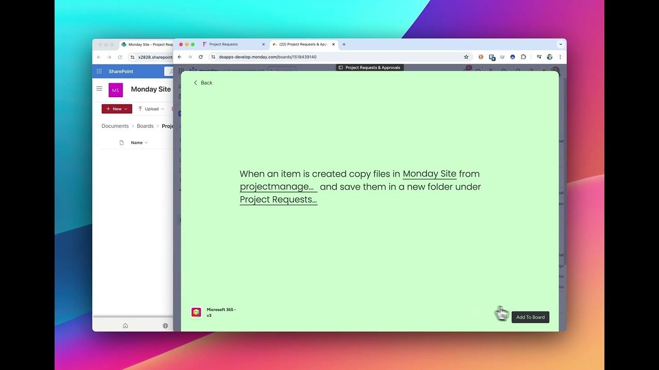Automations – Microsoft 365 Automate & Embed for monday.com - YouTube