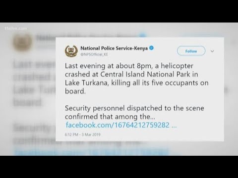 Americans killed in helicopter crash on Kenyan island